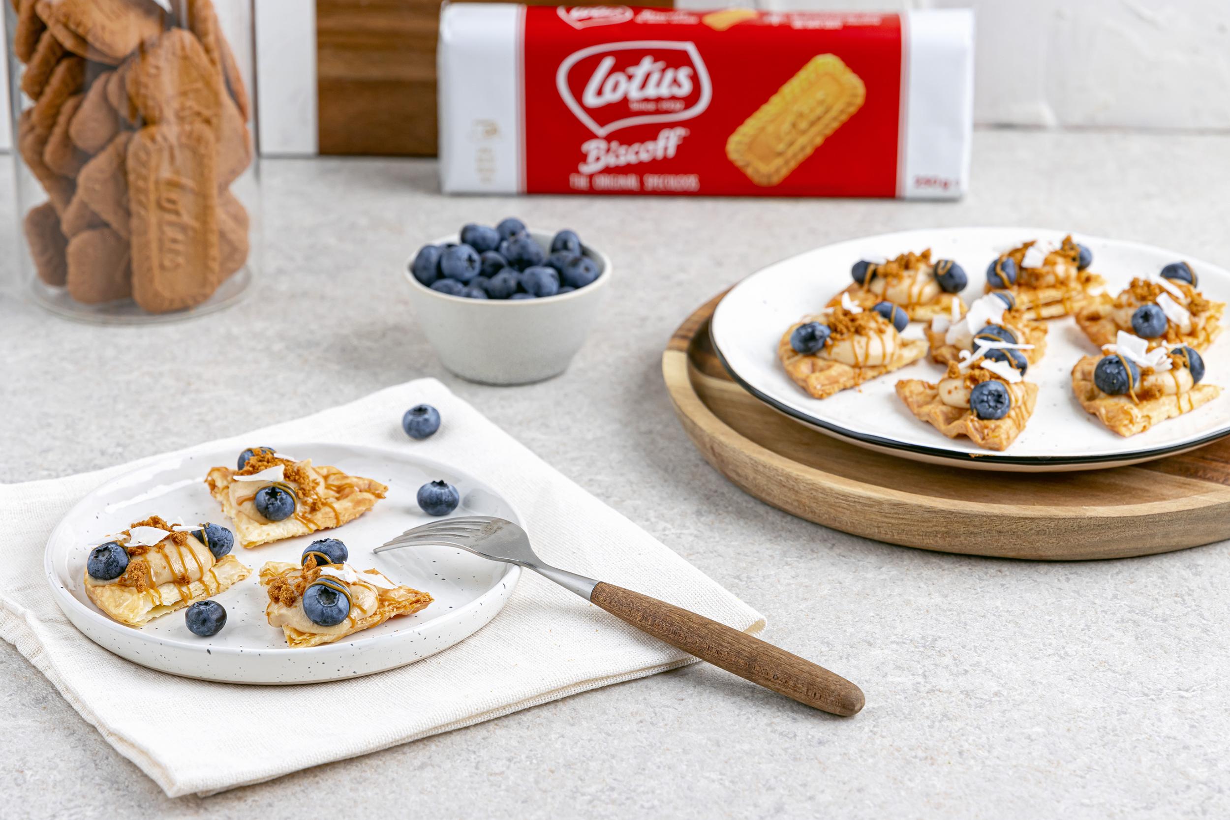 Lotus Biscoff Croissant Waffle | Lotus Biscoff