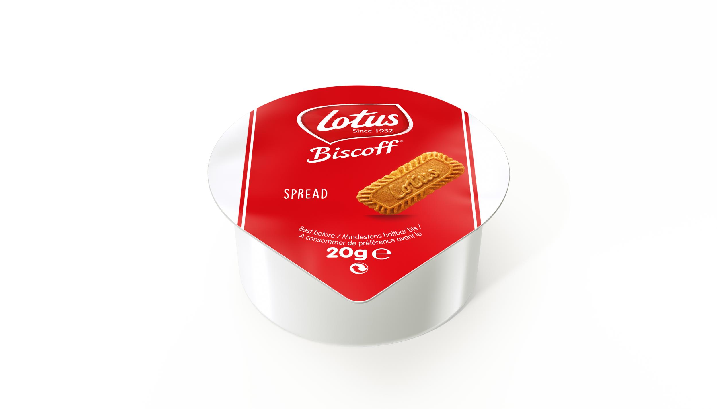 Biscoff speculoospasta cups 120 x 20 g | Lotus Biscoff